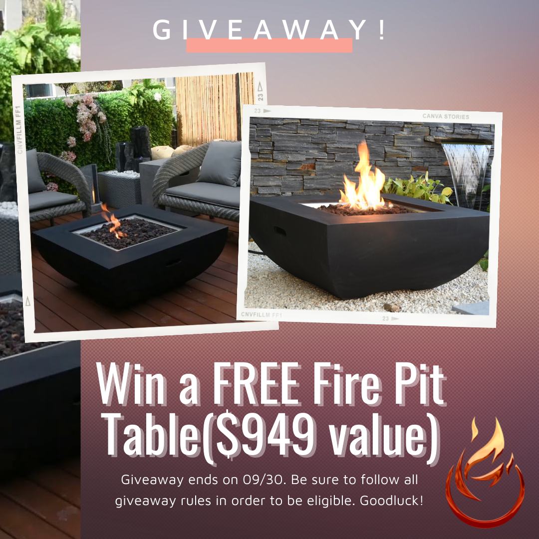 Giveaway | Fire Pit Stock