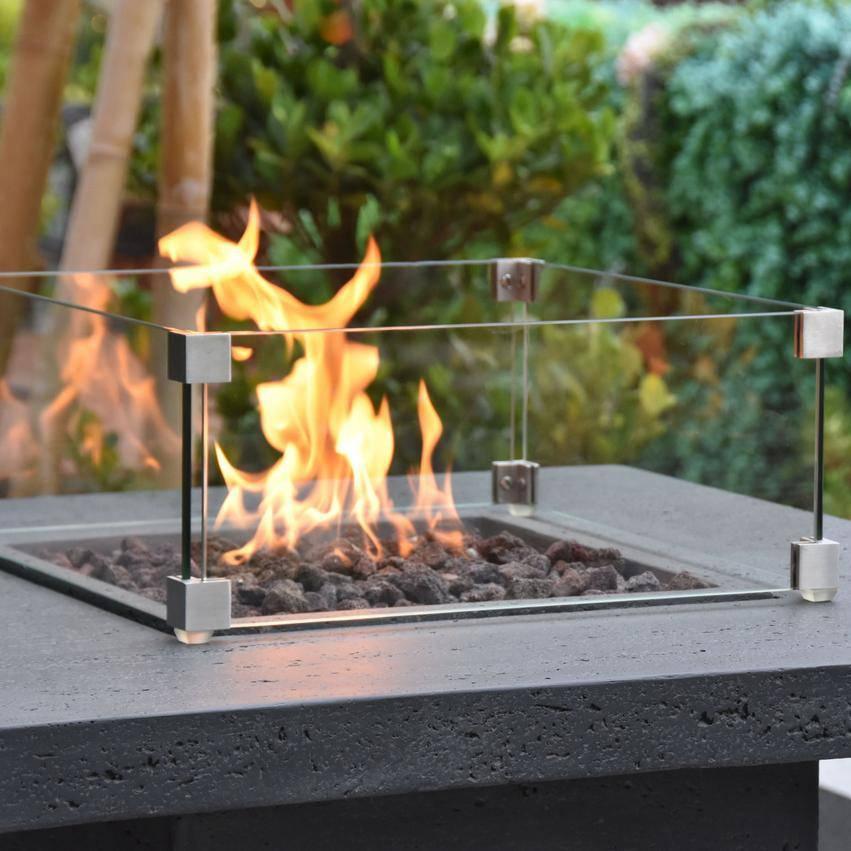 Outdoor fire pit bar store