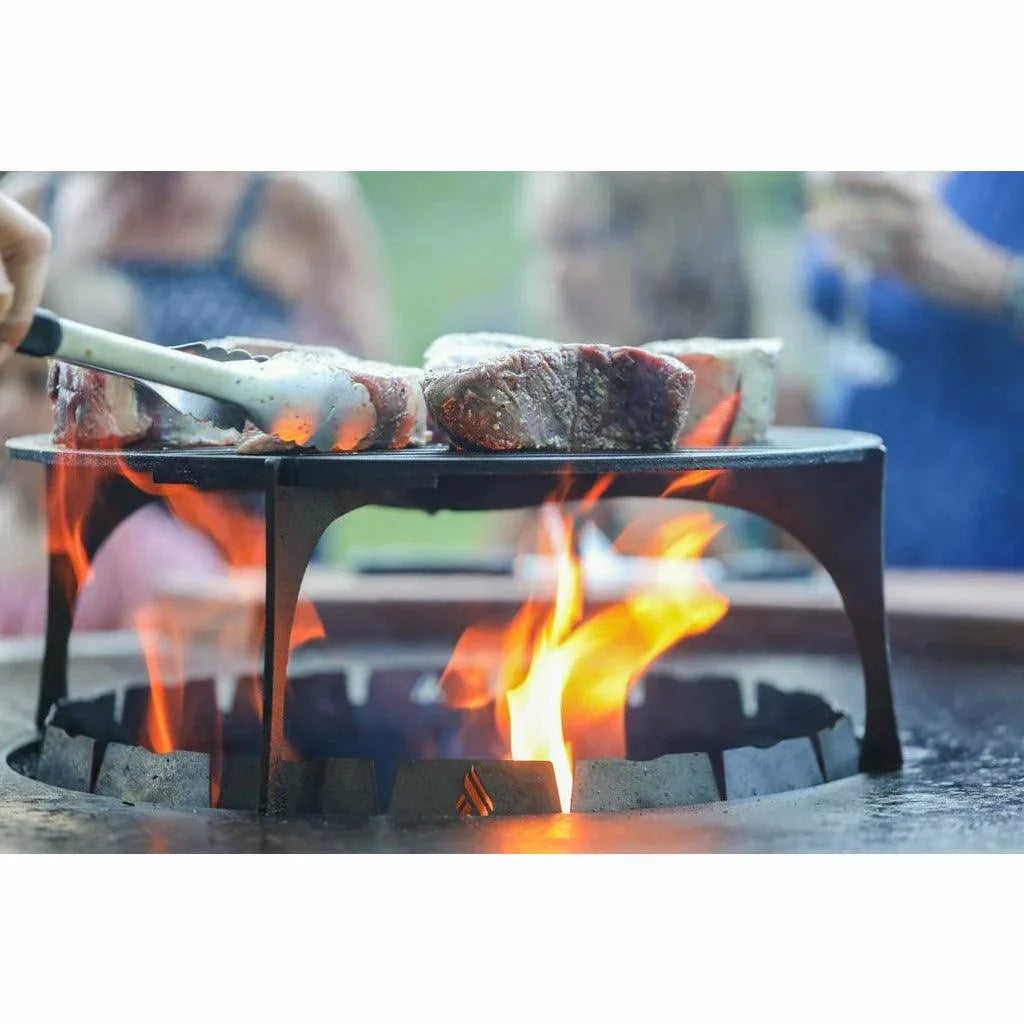 Fire Pit Grill Grate Breeo X Series 30 Smokeless Fire Pit With Outpost